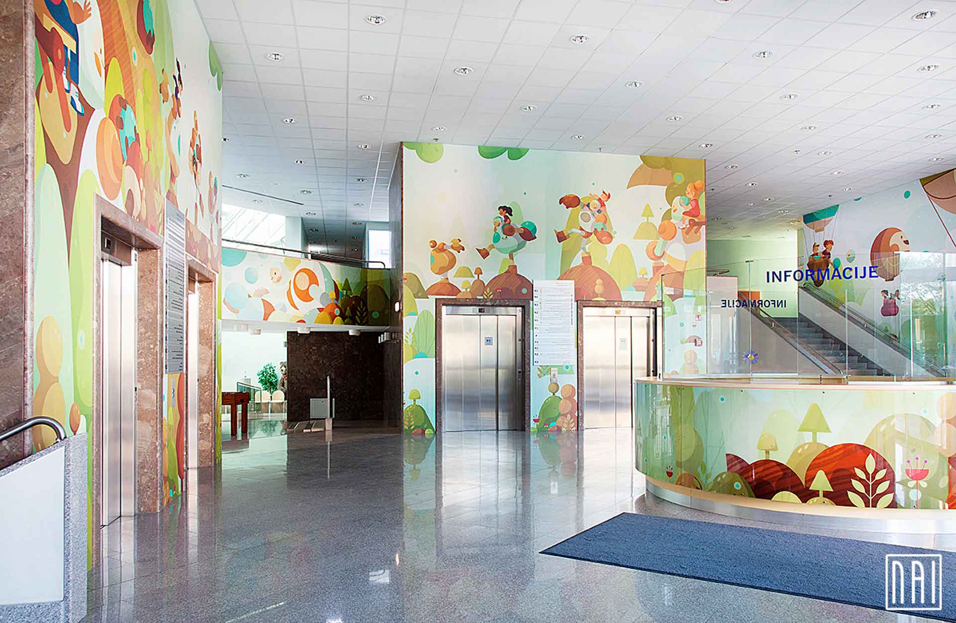 A friendlier hospital environment - Nordic Art Initiative